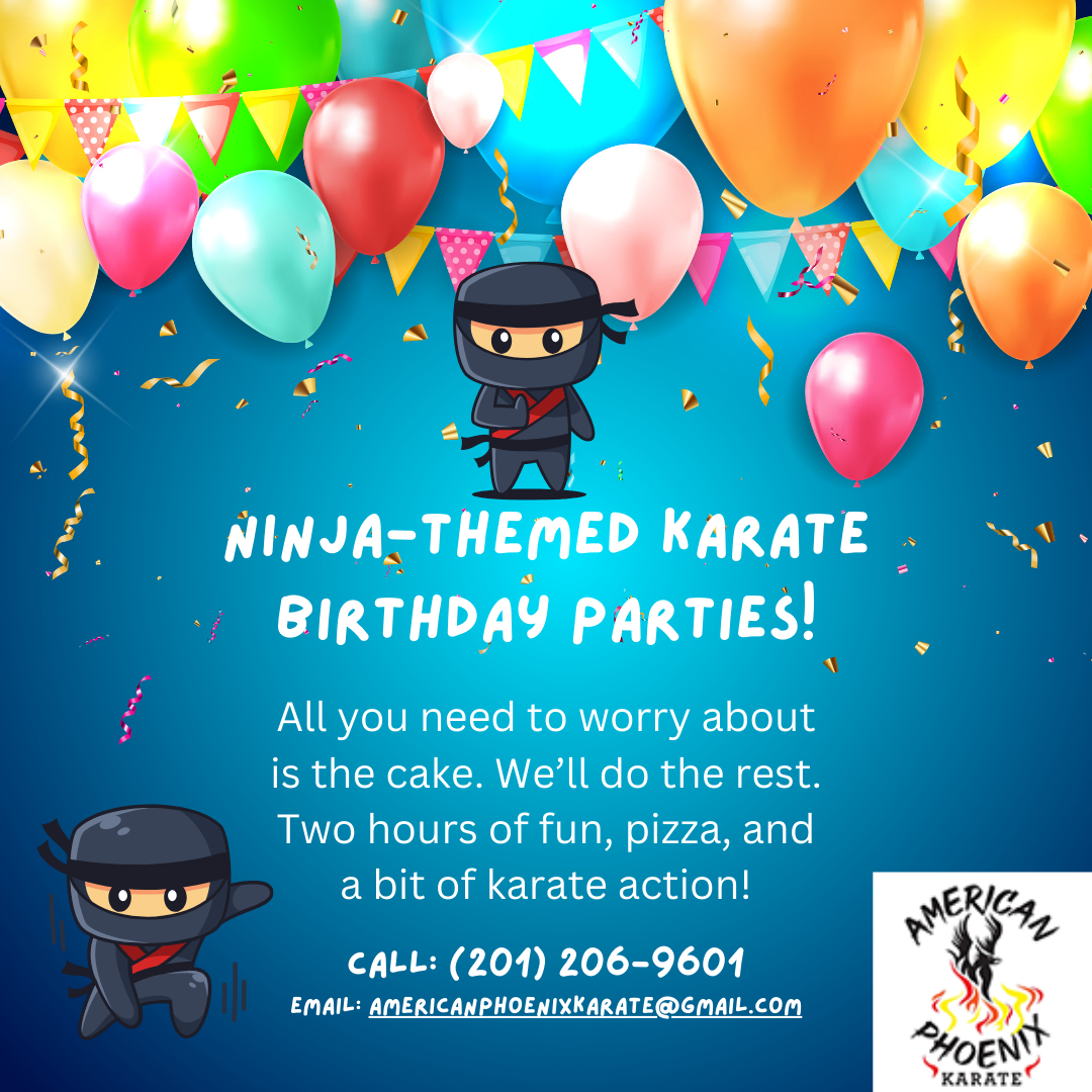 Ninja-Themed Karate Birthday Parties - American Phoenix Karate